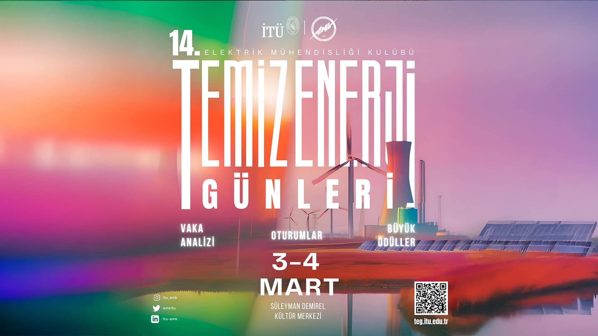 İTÜ 14 Temiz Enerji Günleri Başlıyor Sektör Liderleri Buluşuyor